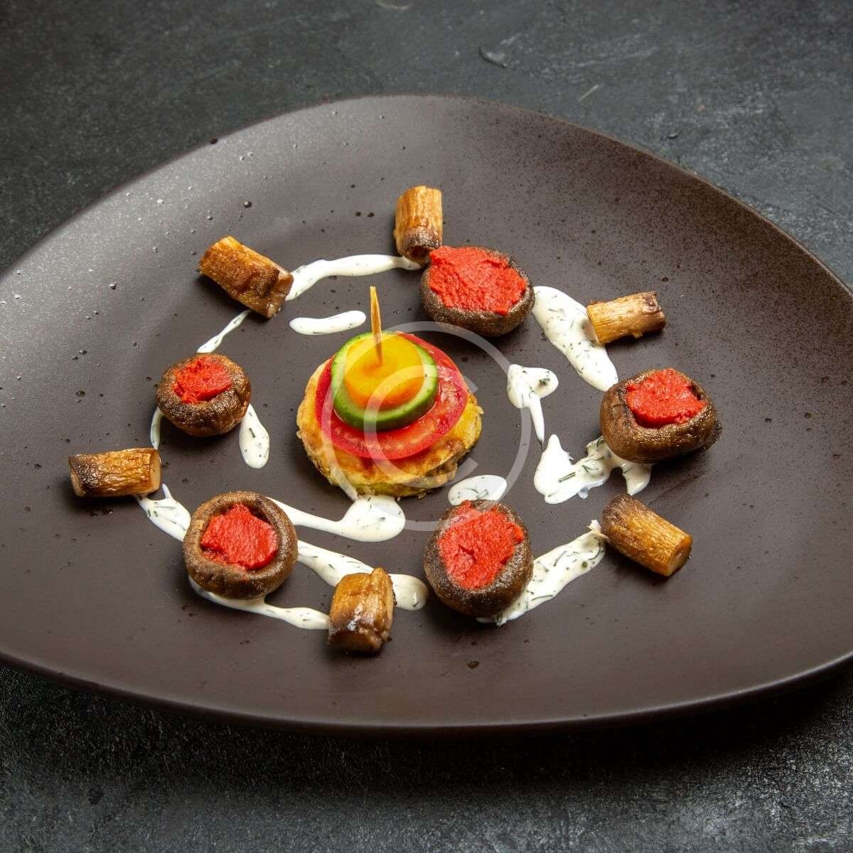 Terrine with stuffed mushrooms - Petroscaff